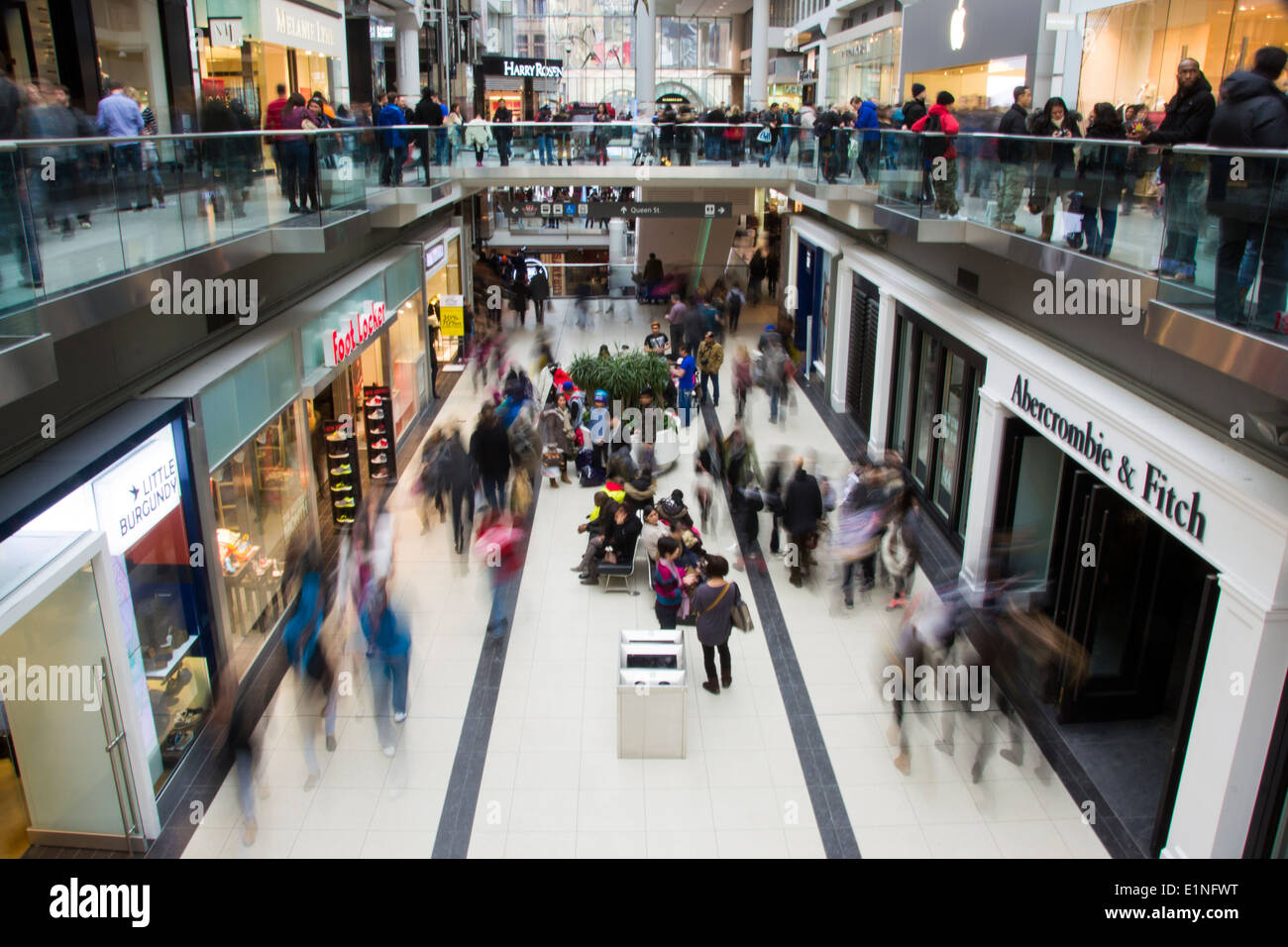 Toronto Eaton Center is shopping centre and office complex in downtown ...