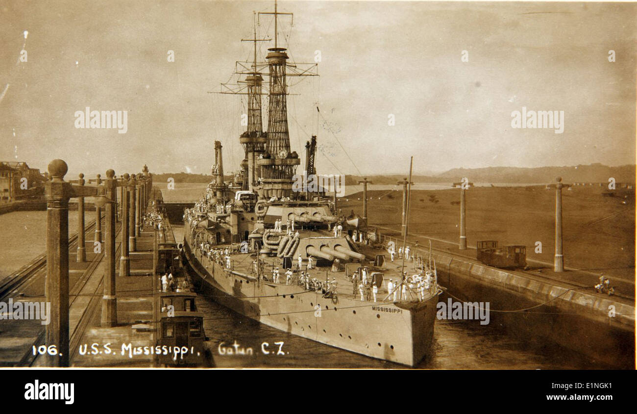 Uss mississippi warship hi-res stock photography and images - Alamy