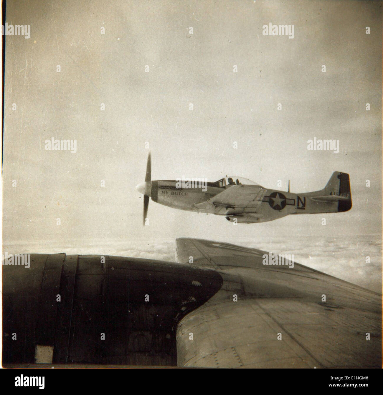 This photograph from the Stan V. Ballard collection features the North ...