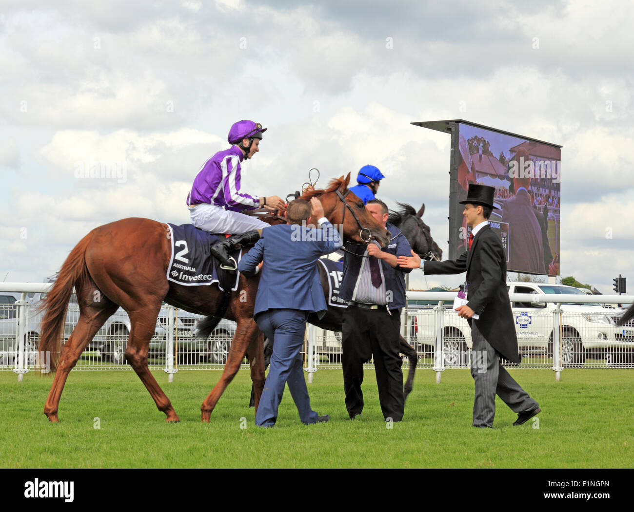 Derby won at epsom hi-res stock photography and images - Alamy
