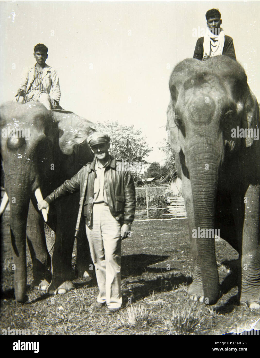 This special collection photo features Capt. Forrest Blalock, a ...