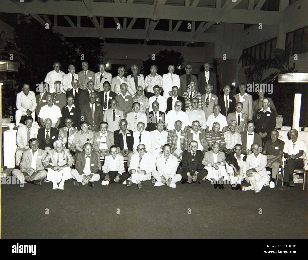 This photo from the James Britt Special Collection features a reunion ...