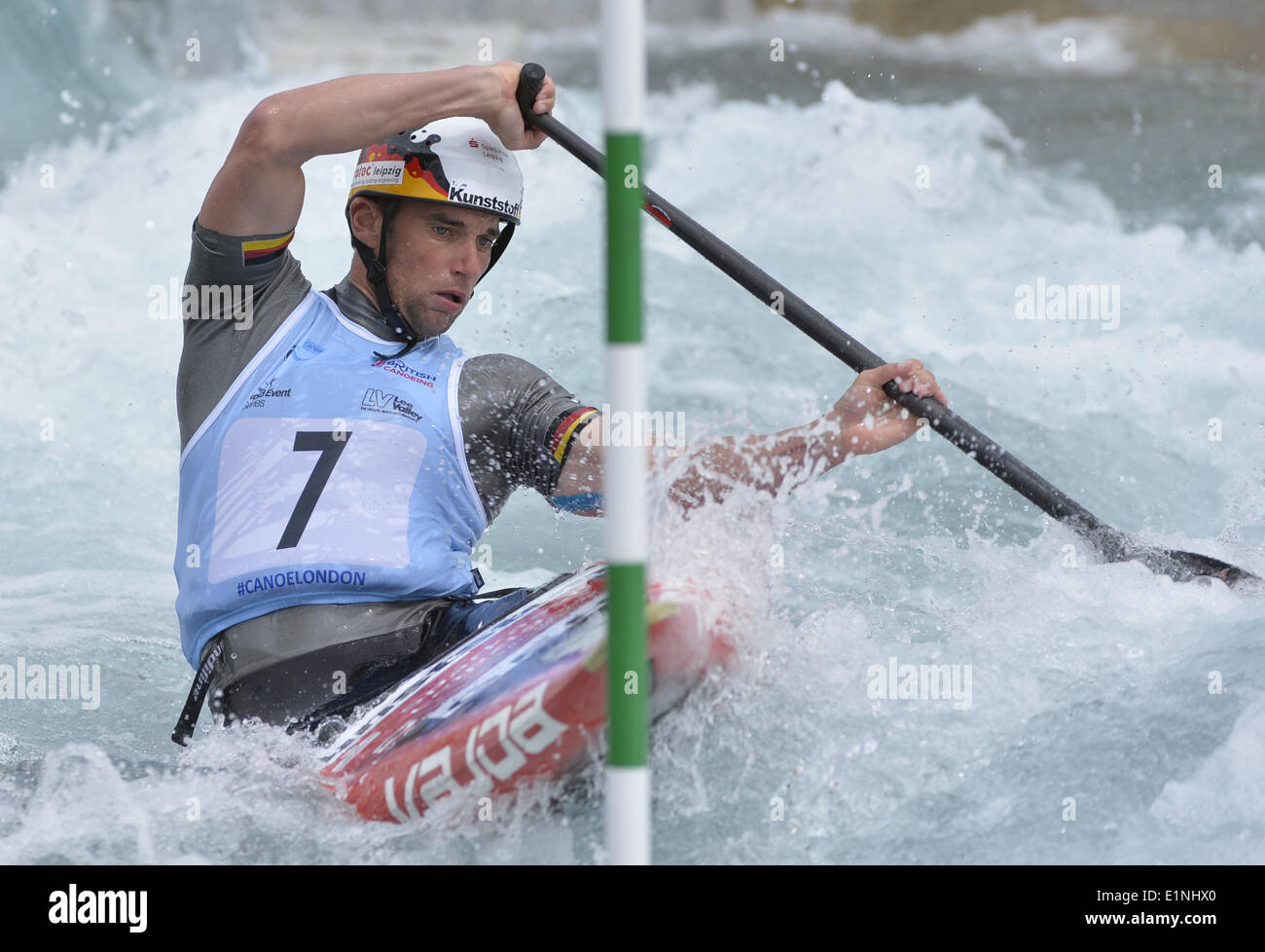 Germanys jan benzien during the mens c1 hi-res stock photography and ...