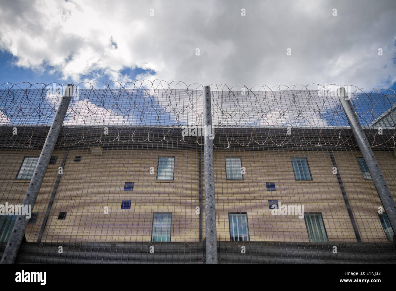 Harmondsworth Immigration Removal Centre in Middlesex UK Stock Photo ...