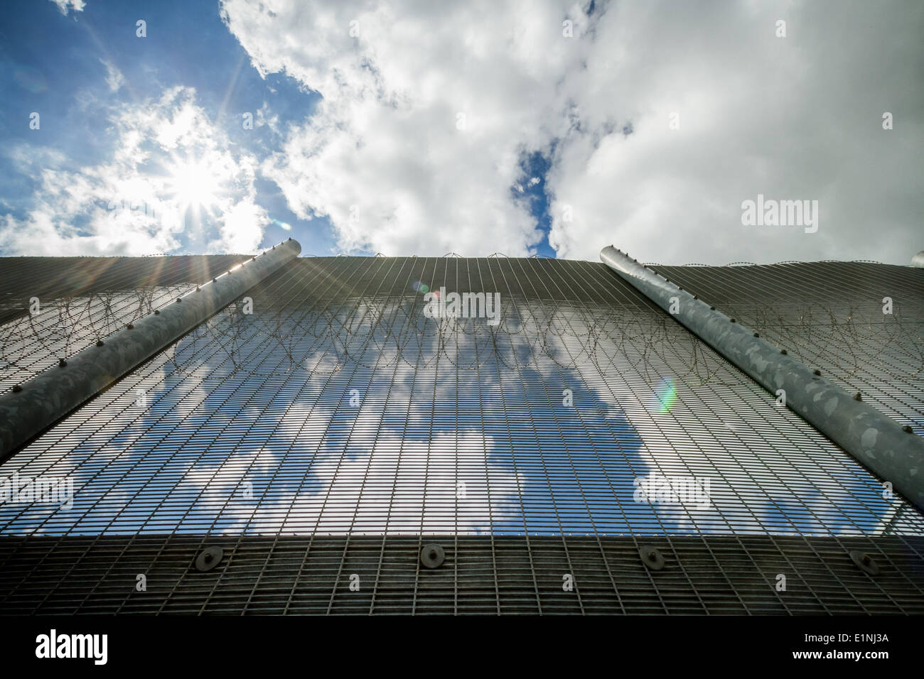 Harmondsworth Immigration Removal Centre in Middlesex UK Stock Photo ...