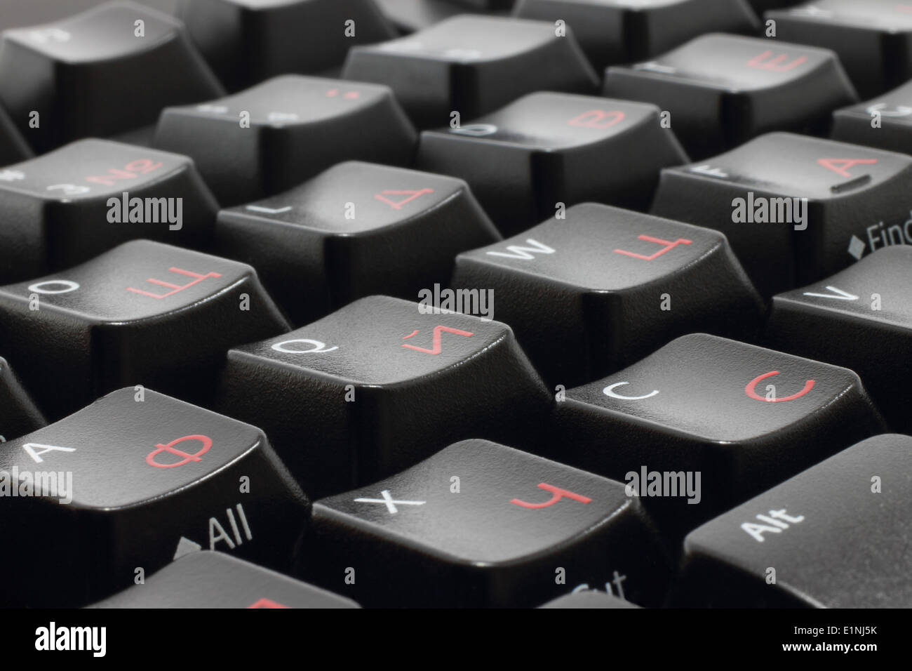 Pc keyboard detail office technology hi-res stock photography and ...