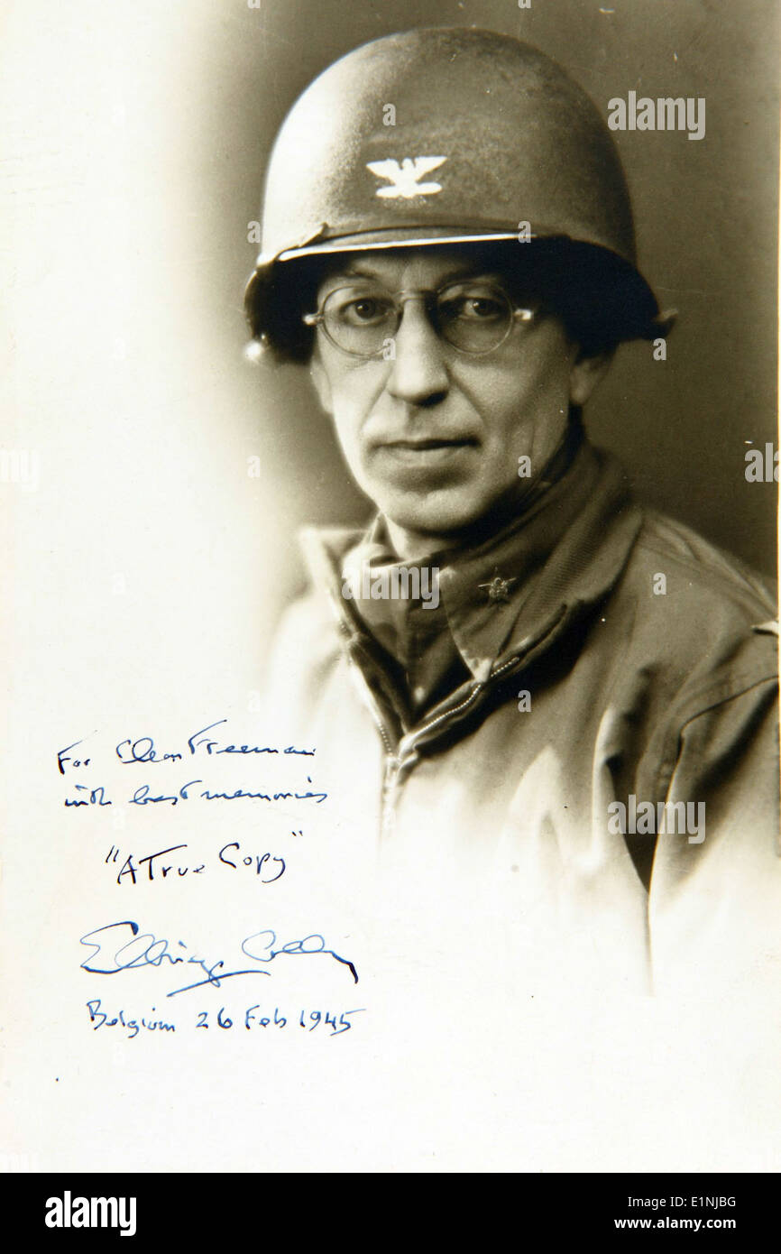 Colonel Cleon Eugene Freeman Special Collection Photo Stock Photo - Alamy