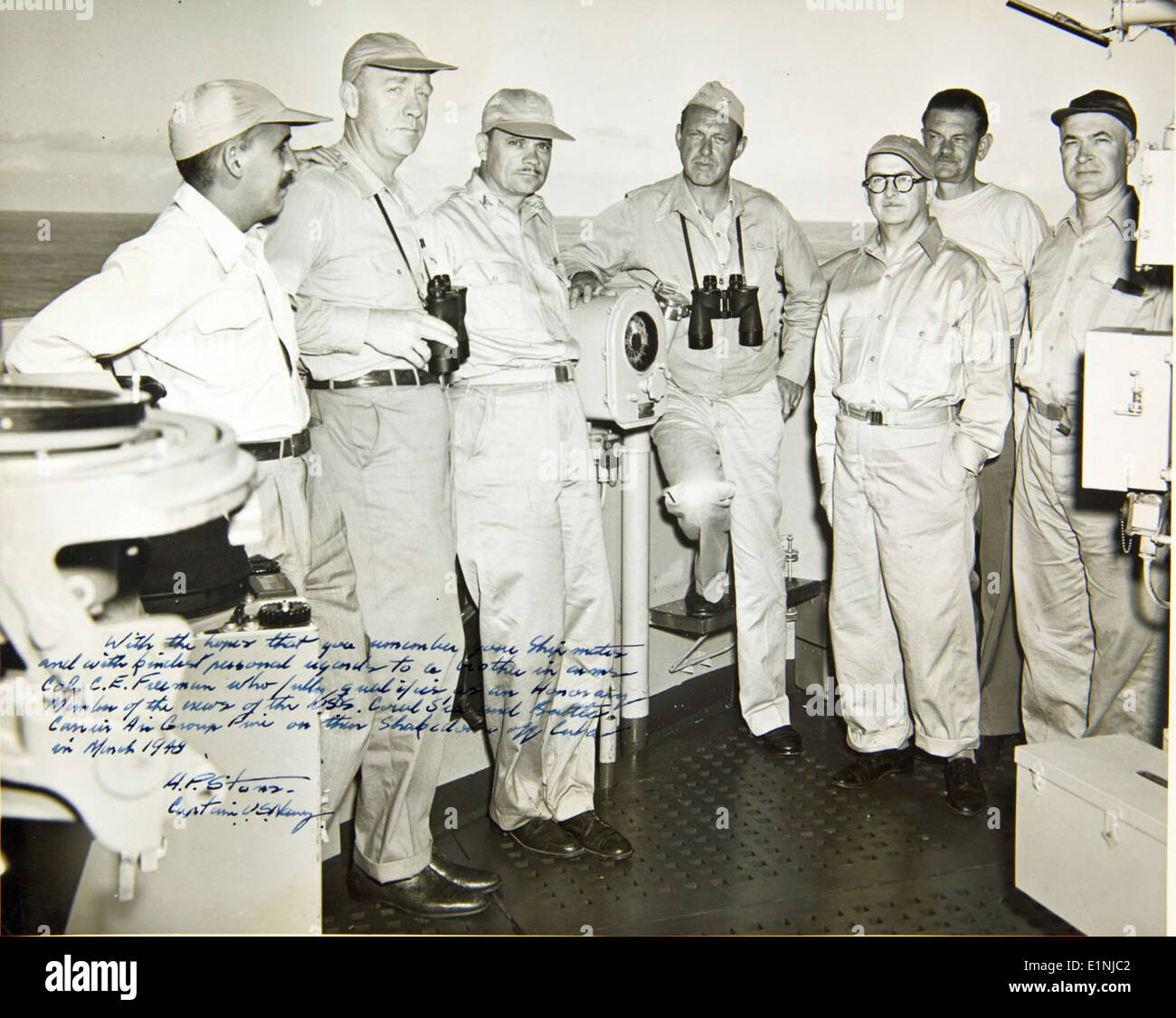This photograph features Colonel Cleon Eugene Freeman, a distinguished ...