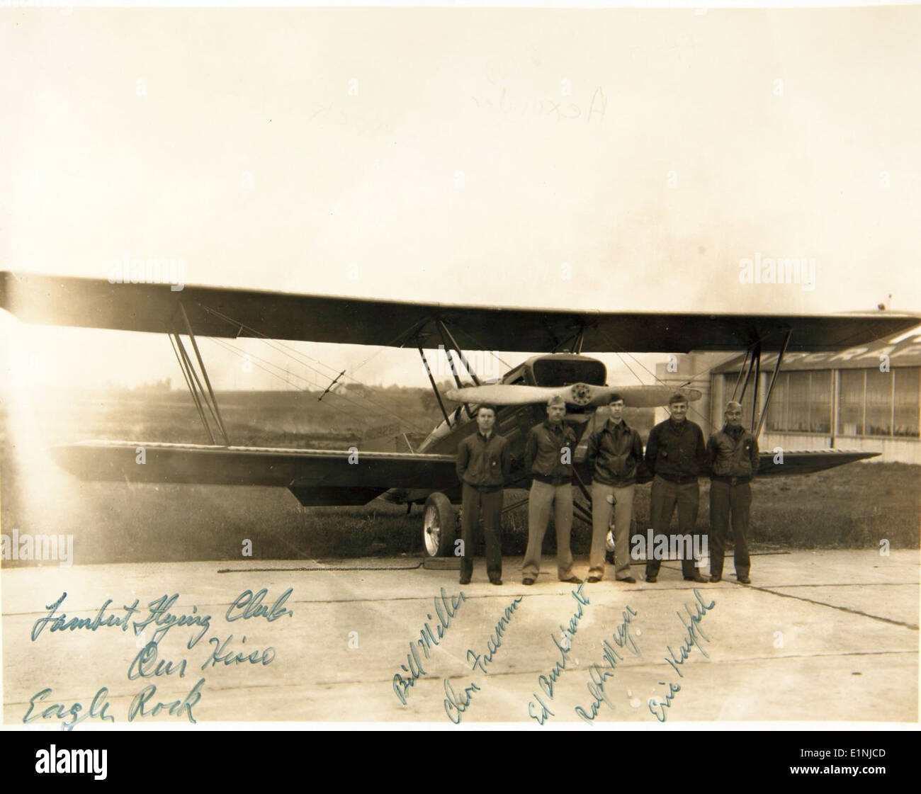 The Alexander Eaglerock Biplane, designed by the Alexander Aircraft ...