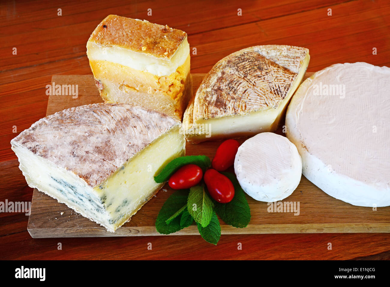Goat cheese mix Stock Photo - Alamy