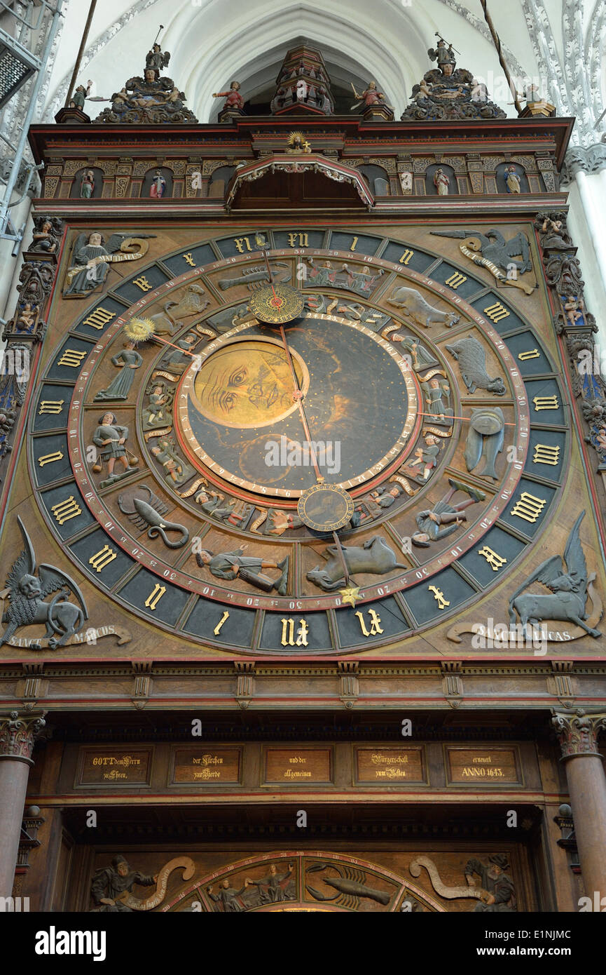 Rostock Astronomical Clock High Resolution Stock Photography and Images ...
