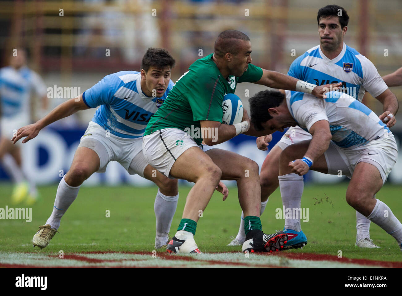 Chaco, Argentina. 07th June, 2014. Rugby Test Match Argentina versus ...