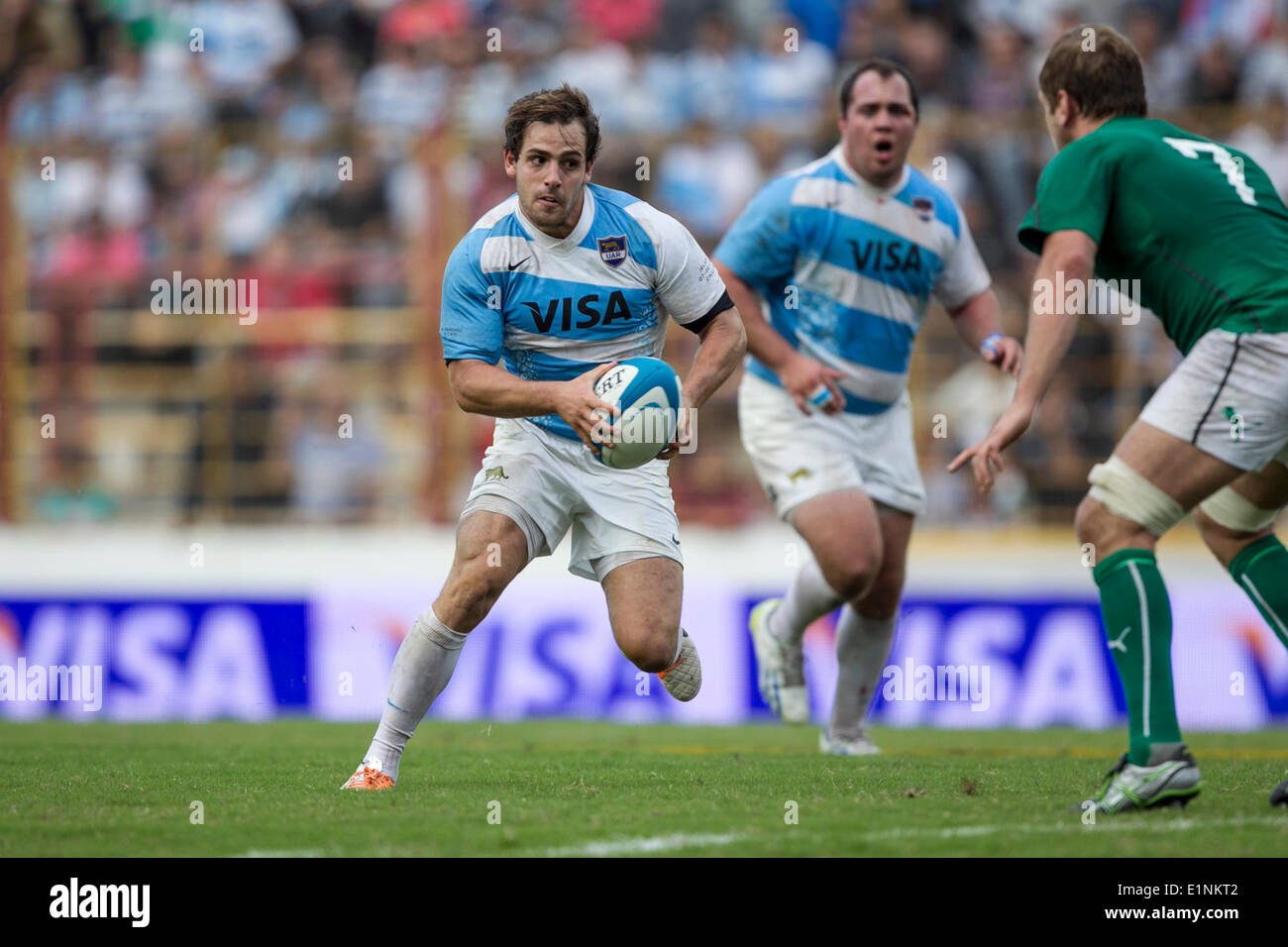 Chaco, Argentina. 07th June, 2014. Rugby Test Match Argentina versus ...