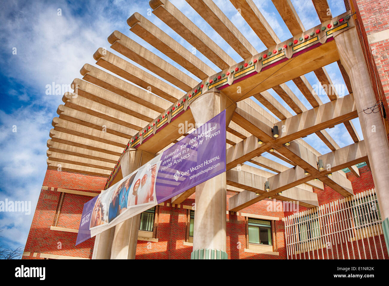 Saint Vincent Hospital in downtown Worcester, Massachusetts Stock Photo ...