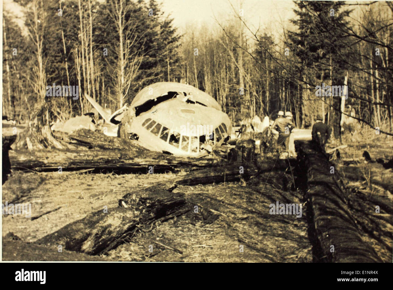 The Boeing 307 Stratoliner, registration NX19901, was involved in a ...