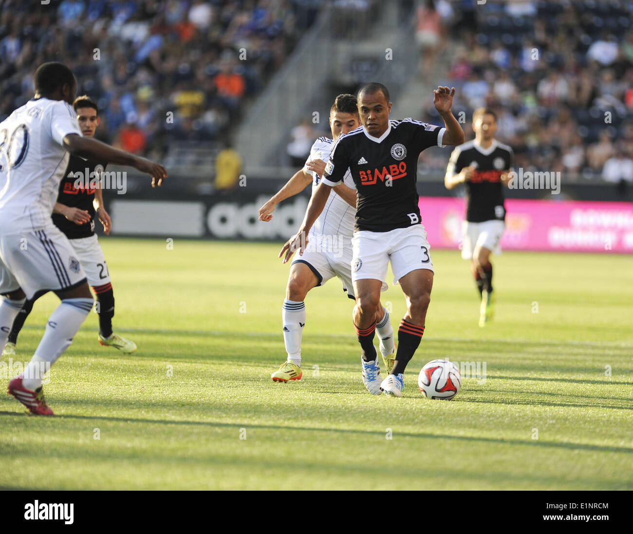 Chester, Pennsylvania, USA. 7th June, 2014. Philadelphia Union player ...