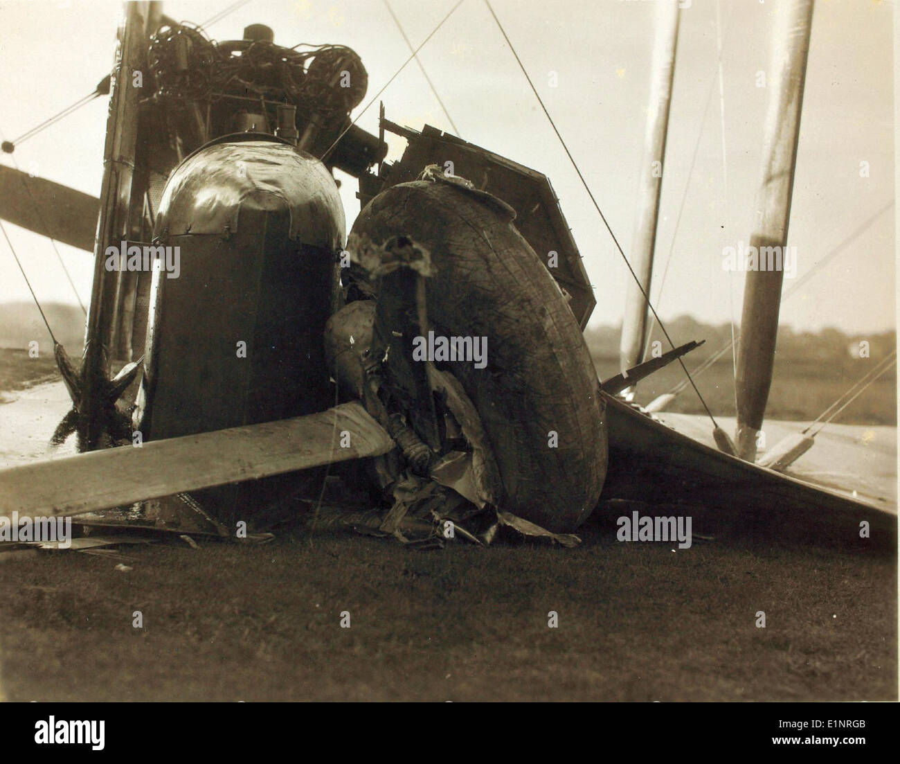 This image depicts a scene from an aircraft accident between 1922 and ...