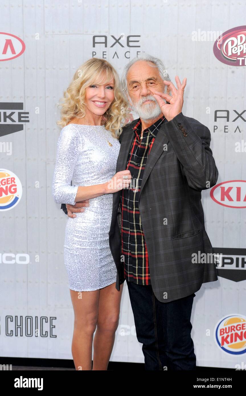 Los Angeles, CA, USA. 7th June, 2014. Tommy Chong, Shelby Chong at ...