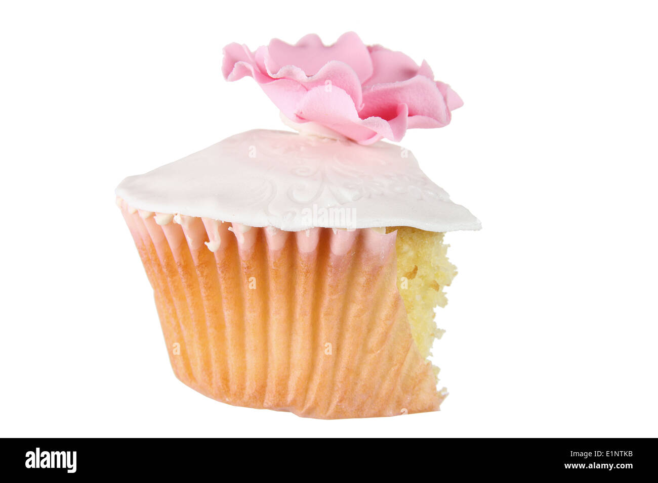Bitten cupcake Cut Out Stock Images & Pictures - Alamy