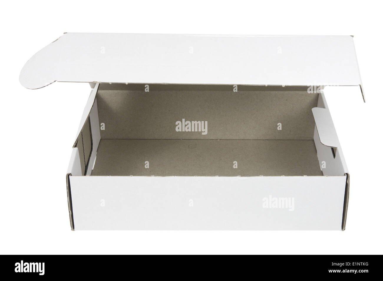 Cardboard box open lid hi-res stock photography and images - Alamy
