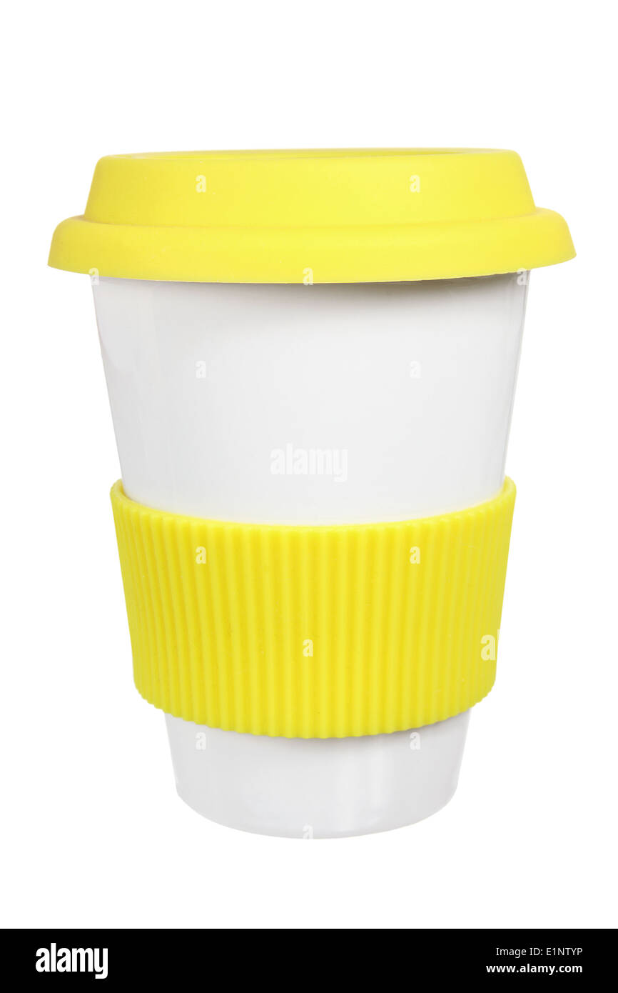 Cup with Lid Stock Photo - Alamy