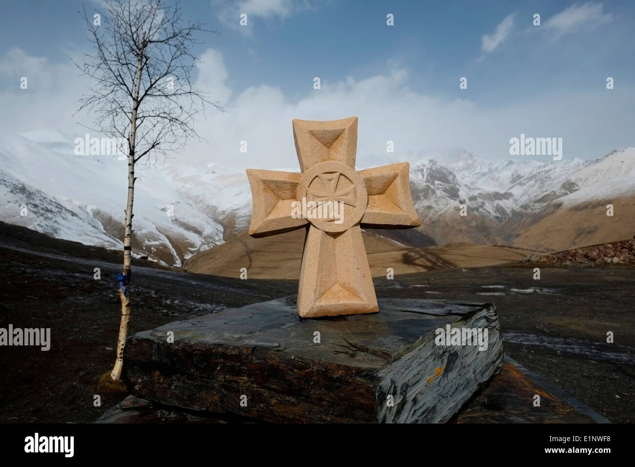 The Bolnisi cross which came to be used as a national symbol of Georgia ...