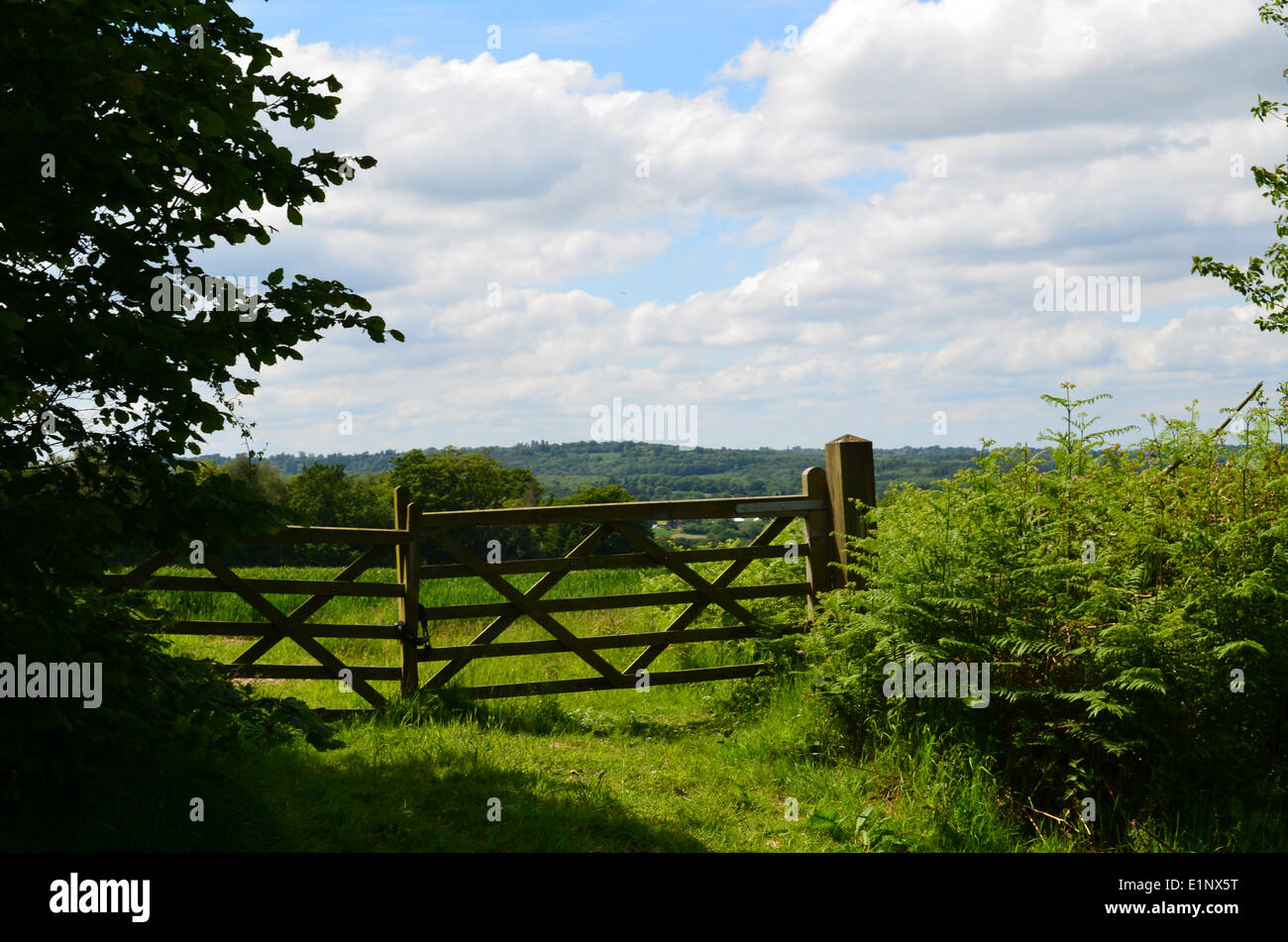 Farm gates hi-res stock photography and images - Alamy