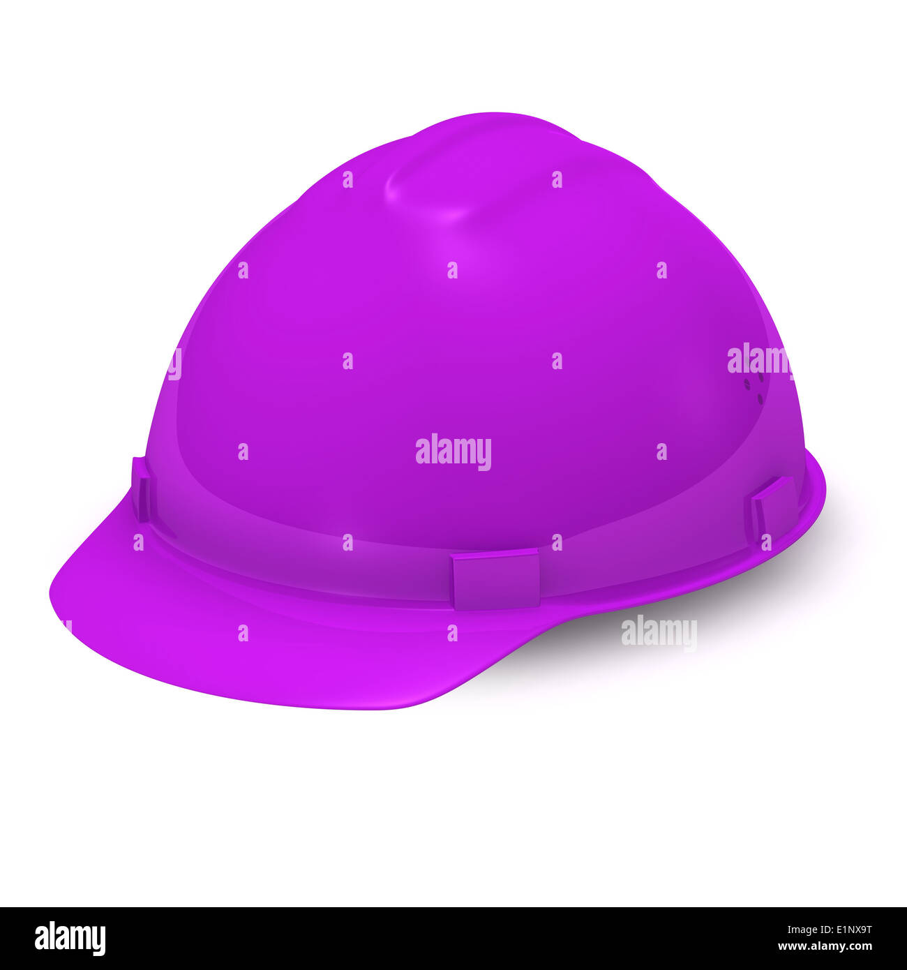 Violet helmets. The isolated background Stock Photo - Alamy