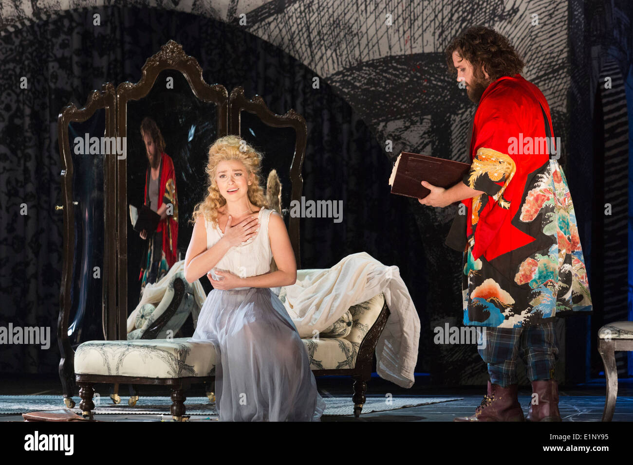 Dress rehearsal of the Berlioz opera Benvenuto Cellini directed by ...