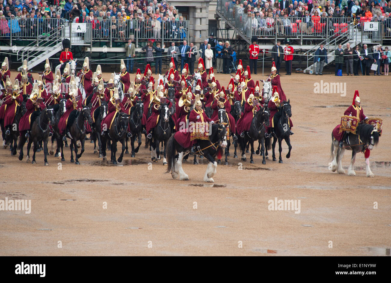 The final rehearsal of the Queen’s Birthday Parade, the Colonel’s ...