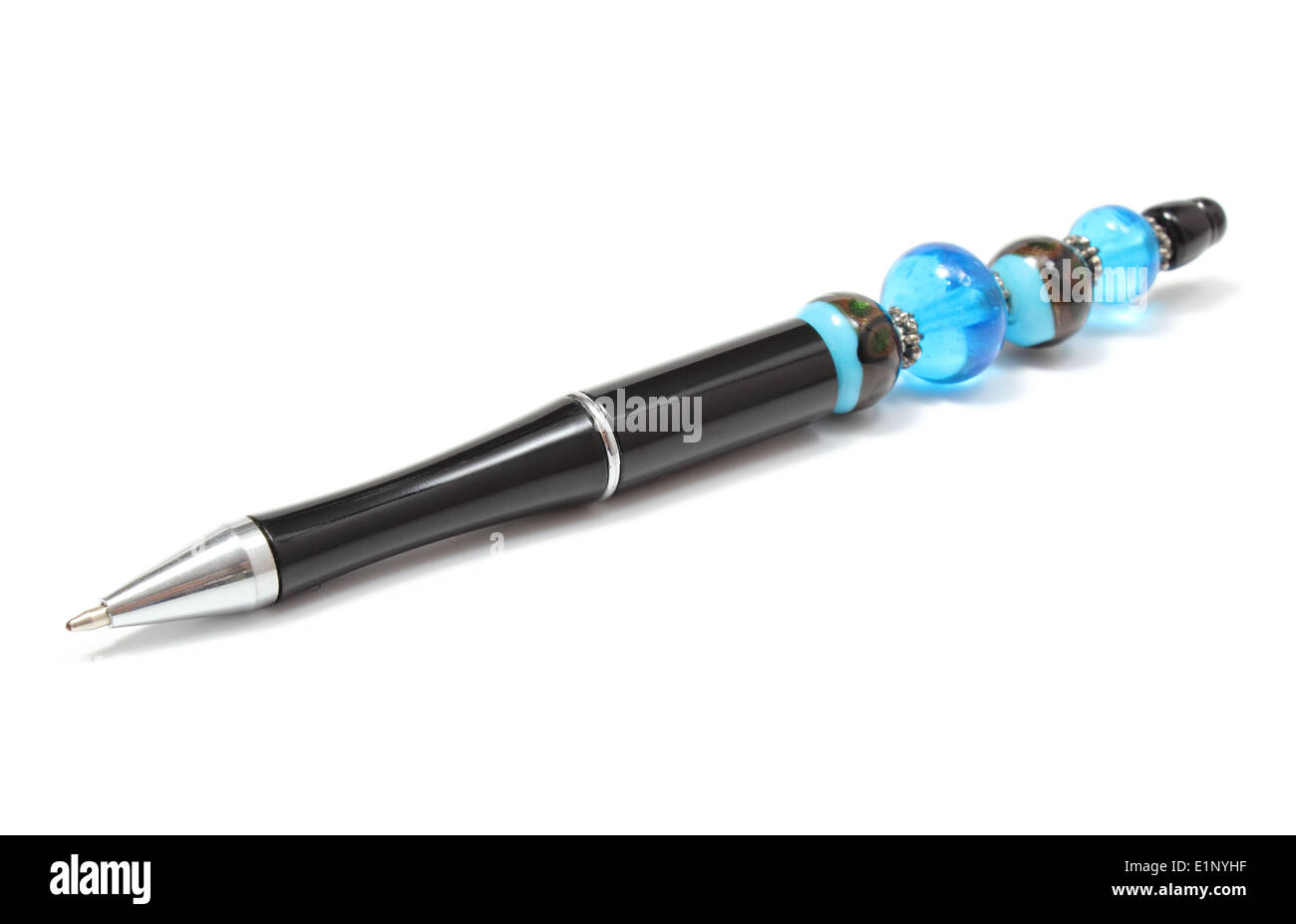 Colorful pen isolated on white background Stock Photo - Alamy