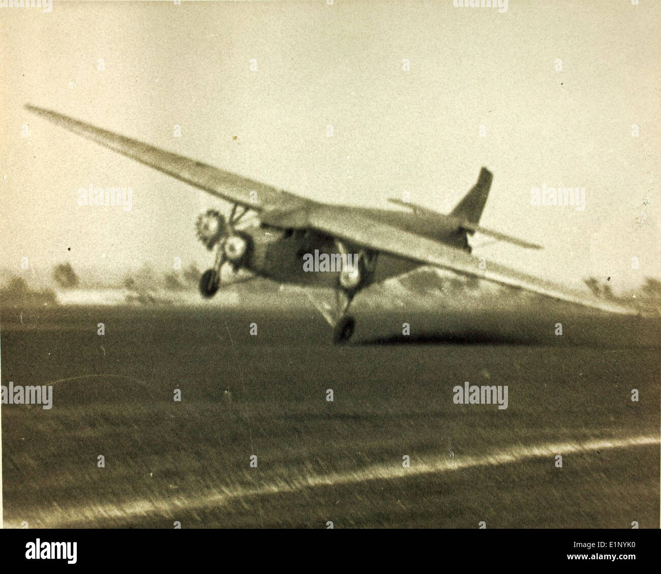 The Ford Trimotor aircraft participated in the National Air Race at ...