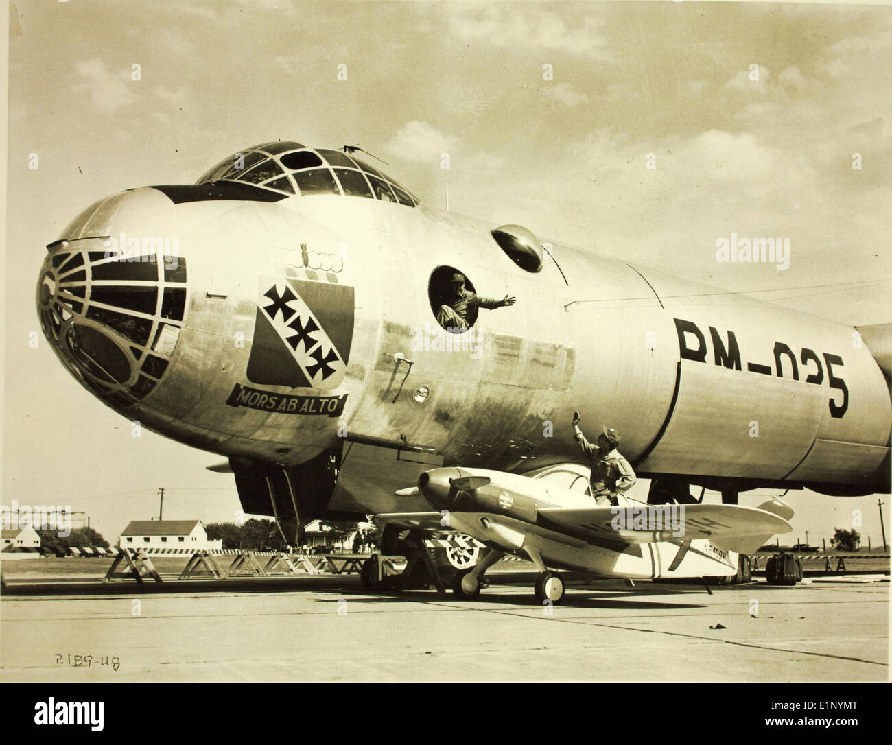 The B-36 Peacemaker, developed by Convair, was a long-range strategic ...
