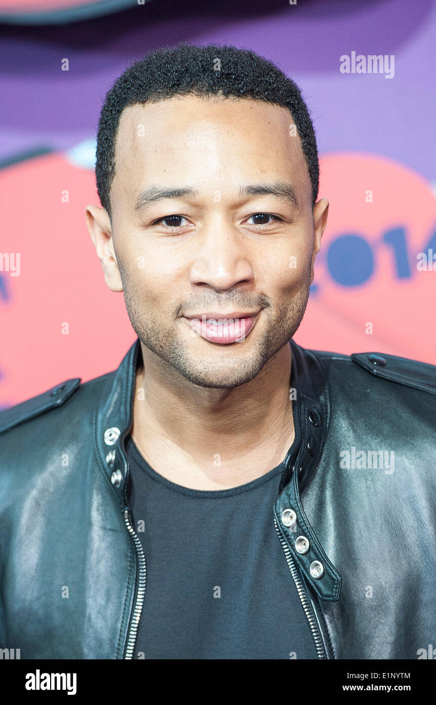 Jun. 4, 2014 - Nashville, Tennessee; USA - Singer JOHN LEGEND arrives ...
