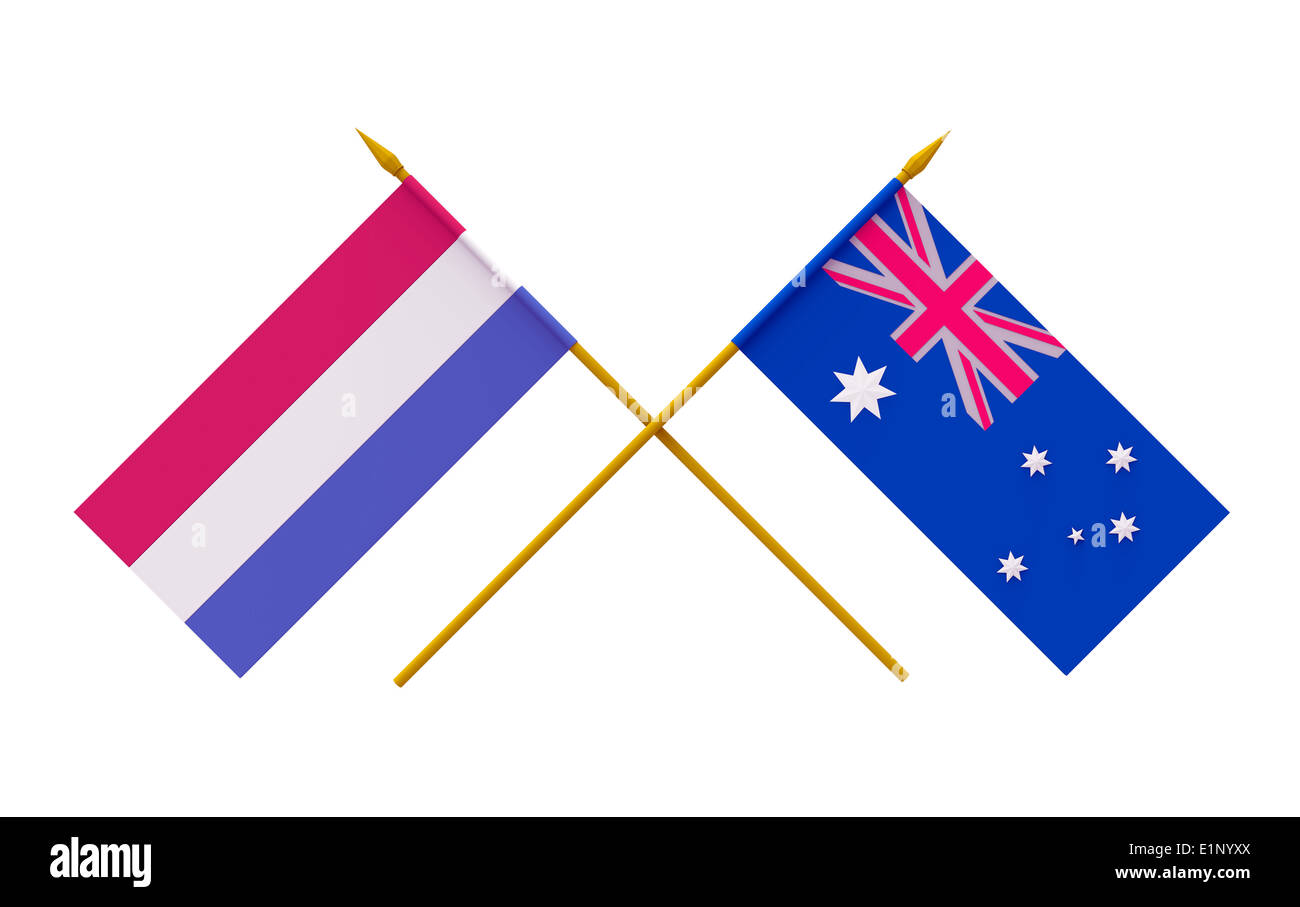 Australia netherlands flag hi-res stock photography and images - Alamy