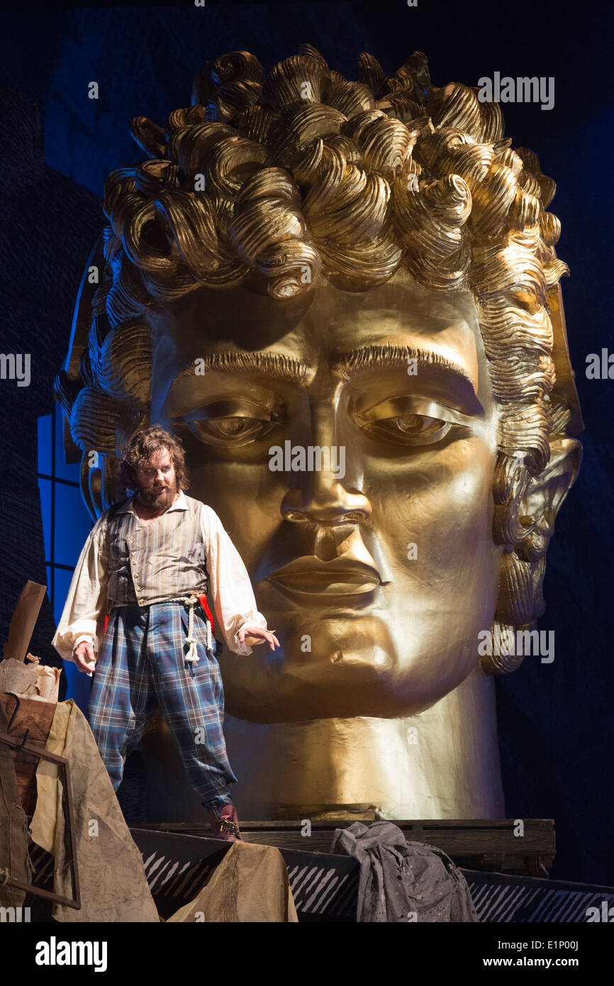 Dress rehearsal of the Berlioz opera Benvenuto Cellini directed by ...