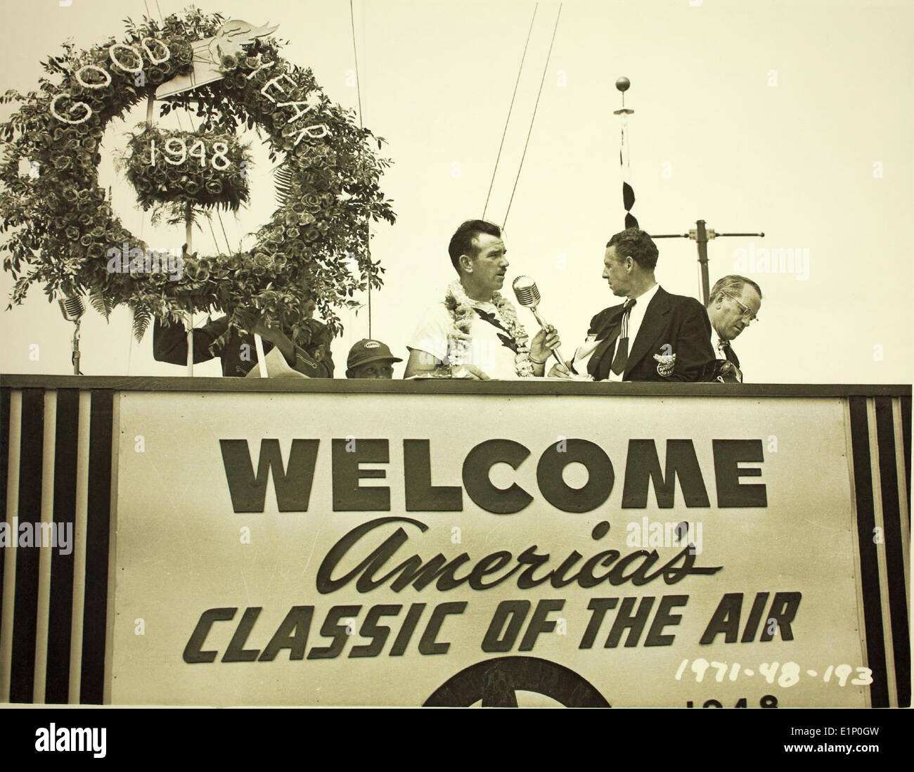 This image captures a moment from the National Air Races held in ...