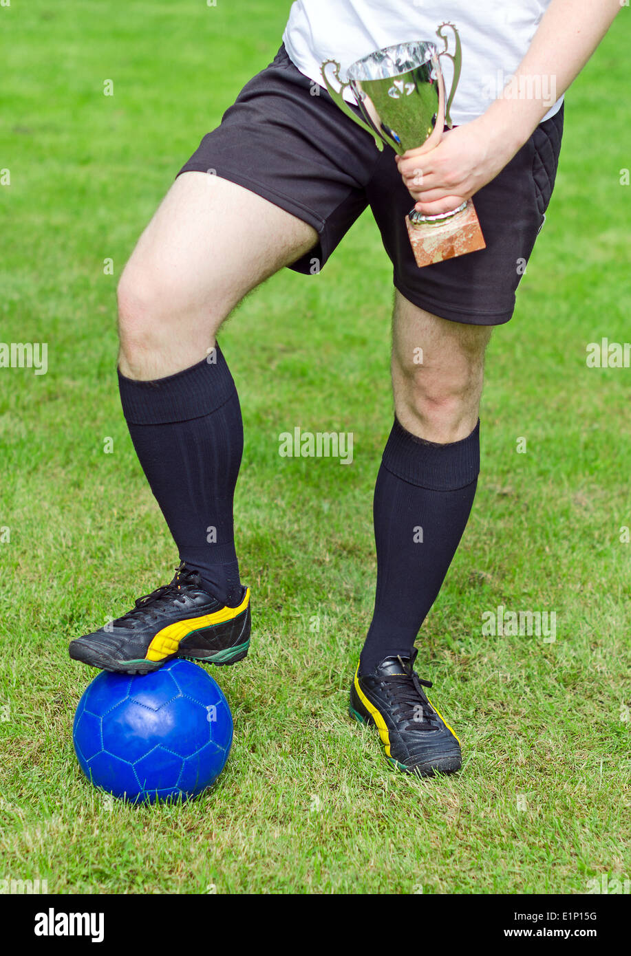 Soccer trophy hi-res stock photography and images - Alamy