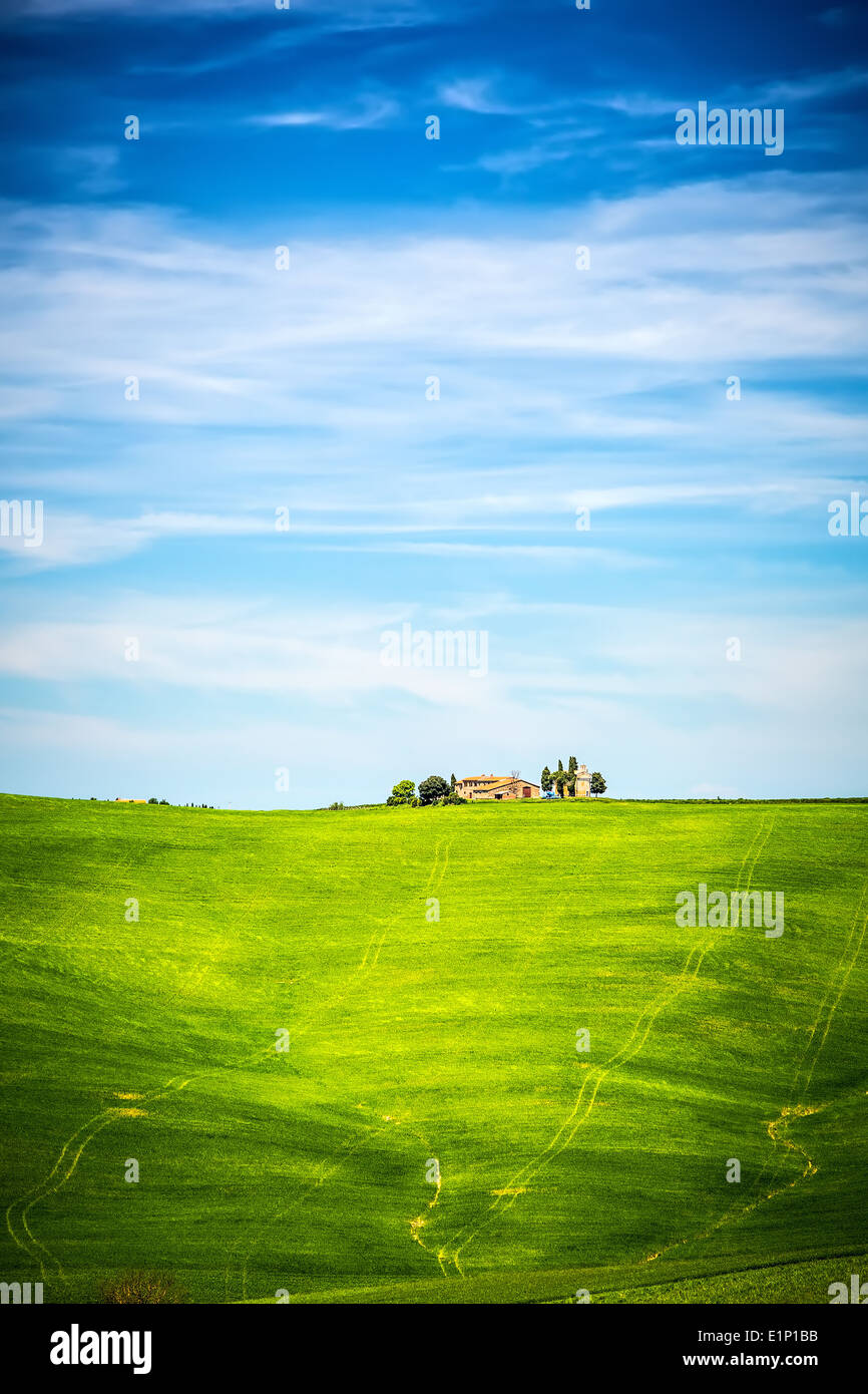 Tuscany at spring Stock Photo - Alamy