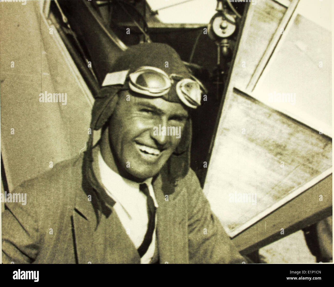 This image features Arthur C. Goebel and his aircraft in the Dole Air ...