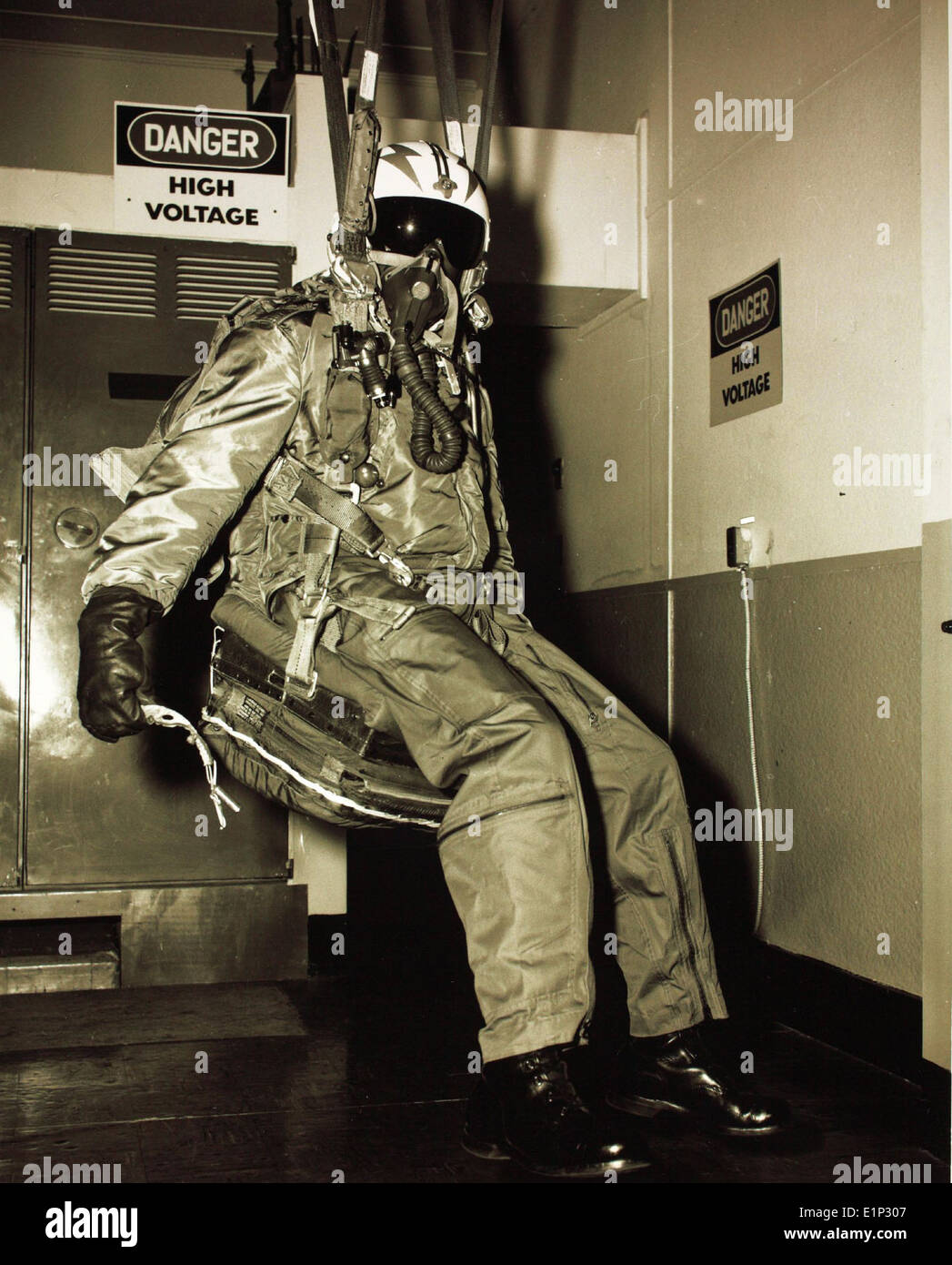 Photo documenting military survival training exercises. These events ...