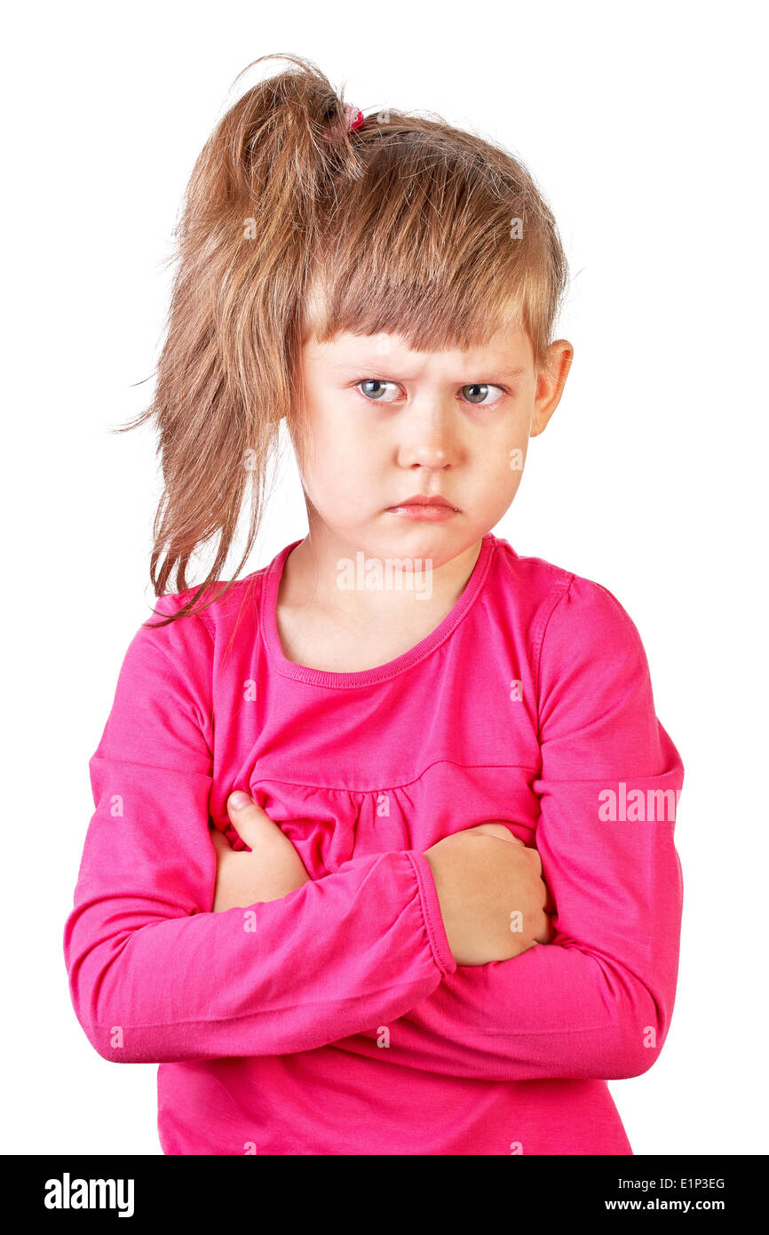 Mad girl child hi-res stock photography and images - Alamy