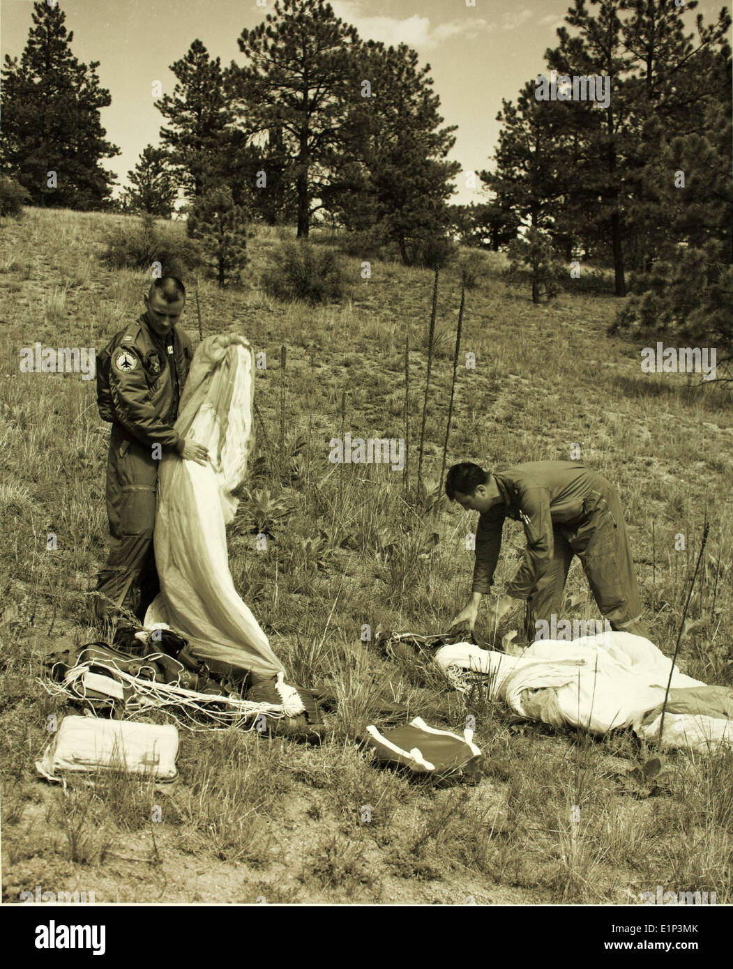 This image highlights military survival training events, demonstrating ...