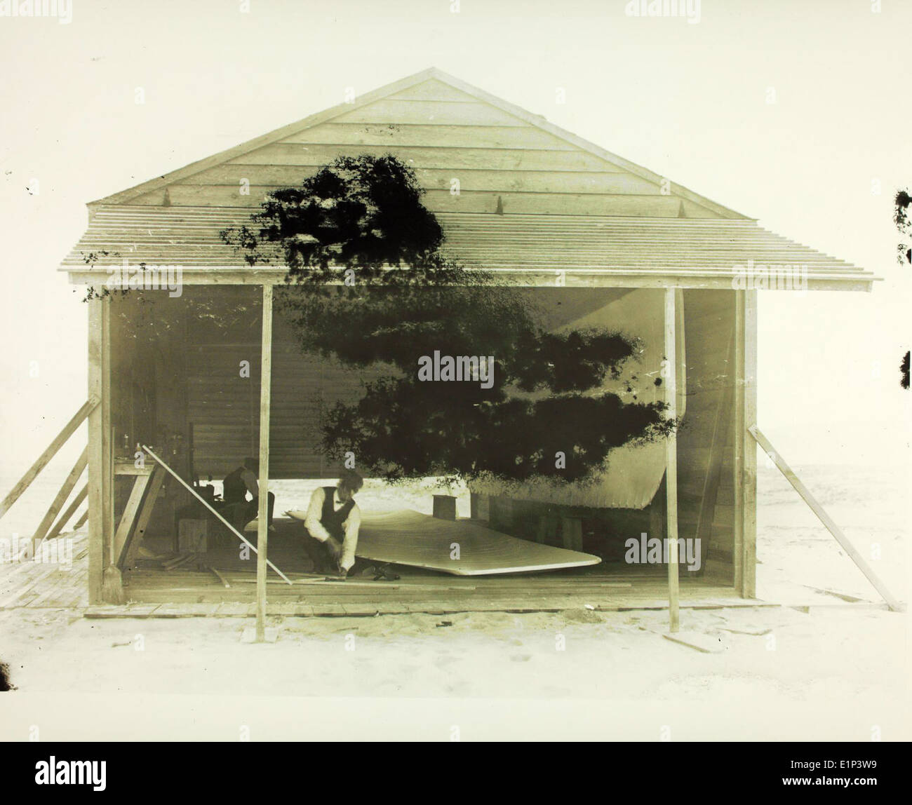 The Wright Brothers' first flight on December 17, 1903, at Kitty Hawk ...