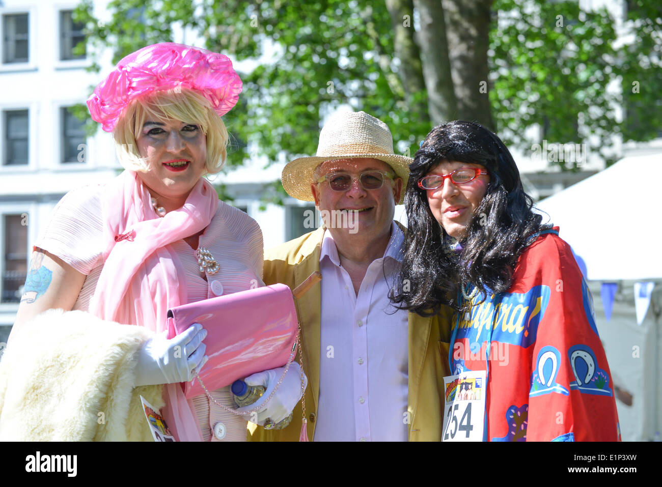 London, UK. 8th June, 2014. Sir Ian McKellen and Christopher Biggins ...