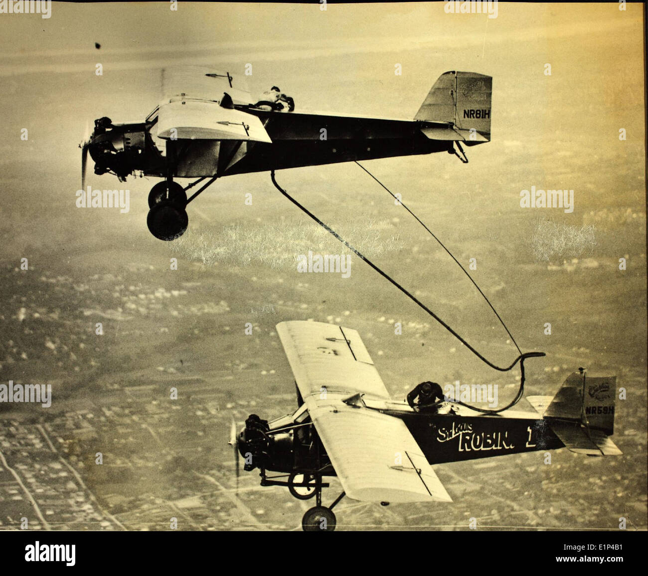 Dale Jackson and Forrest O’Brien made history with their 1930 flight in ...