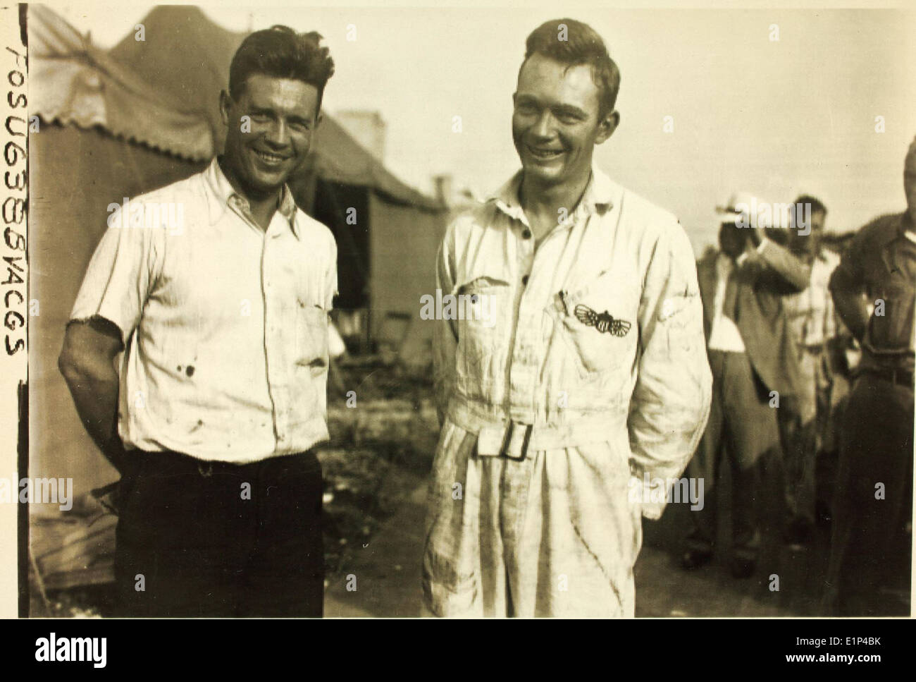 This historic flight features Dale Jackson and Forrest O'Brien flying ...