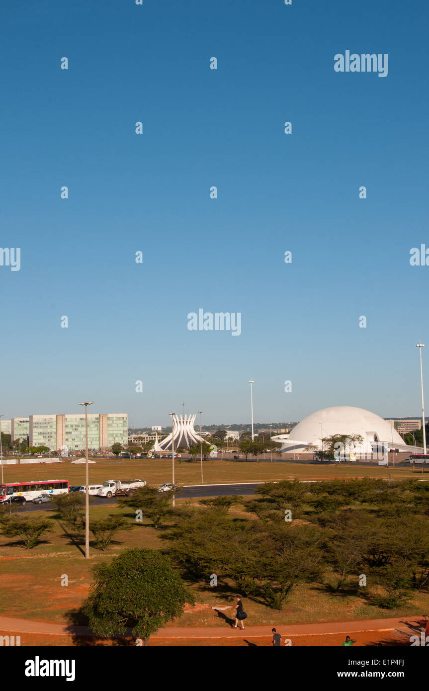Downtown brasilia brasilia brazil hi-res stock photography and images ...