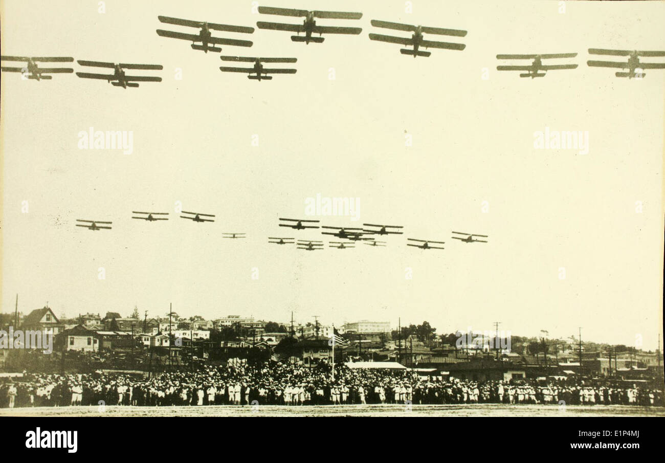 This image captures historic flight formations, showcasing how military ...