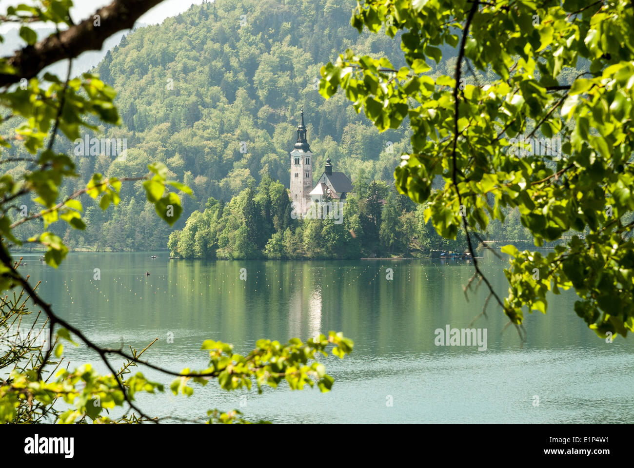 Spring at lake bled hi-res stock photography and images - Alamy